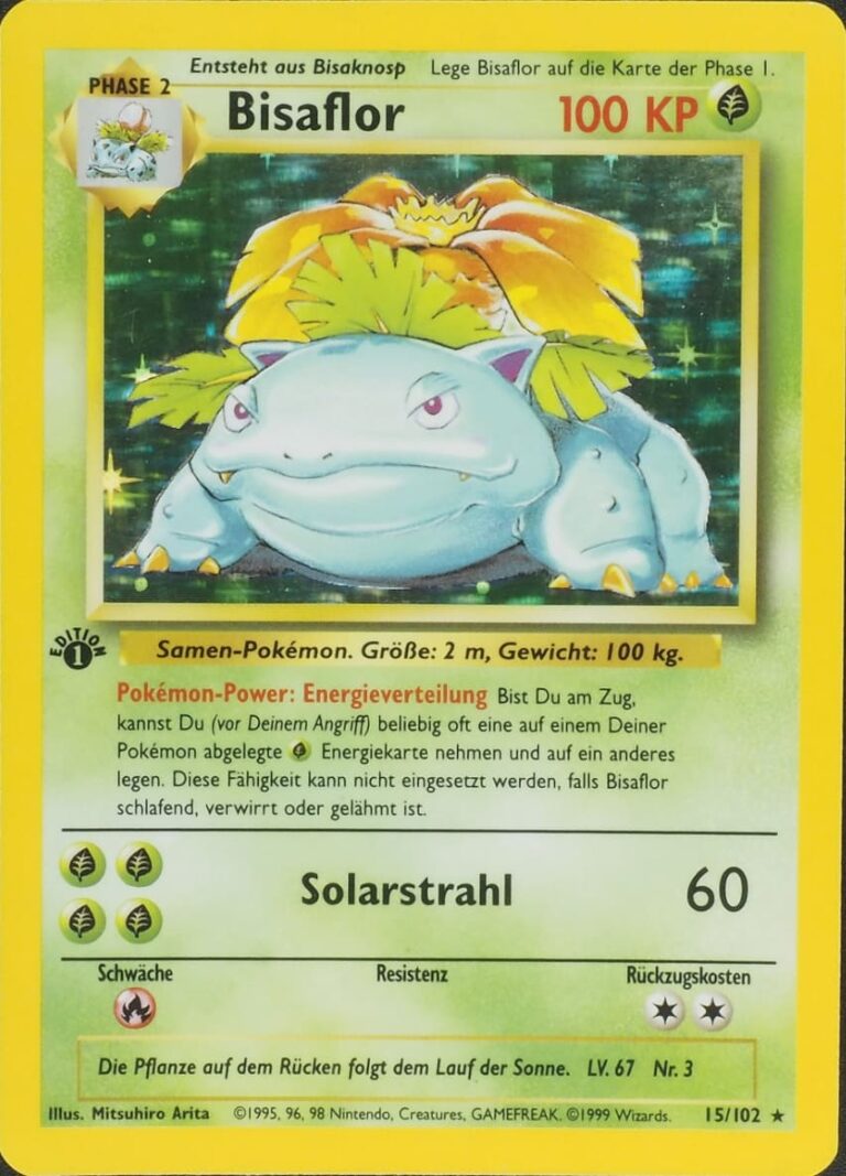 Bisaflor im Rampenlicht: Alle Pokémon-Karten im Überblick! | PokeZentrum