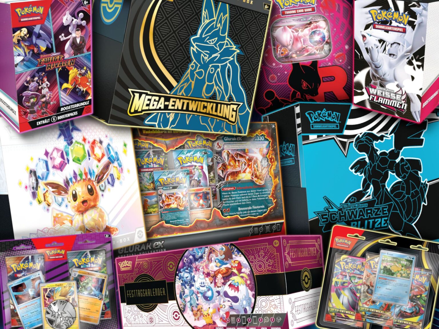 Entdecke das neue Pokémon Mega-Kampfdeck mit Gengar und Diancie ...