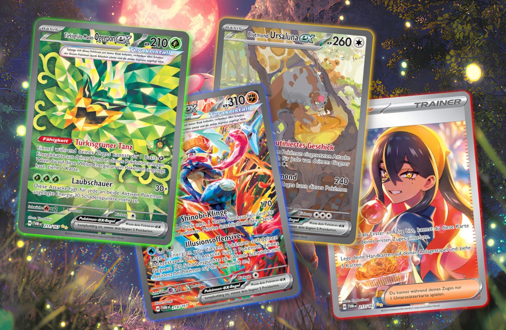 Neues Pokémon-Set "Maskerade im Zwielicht" ab sofort verfügbar ...