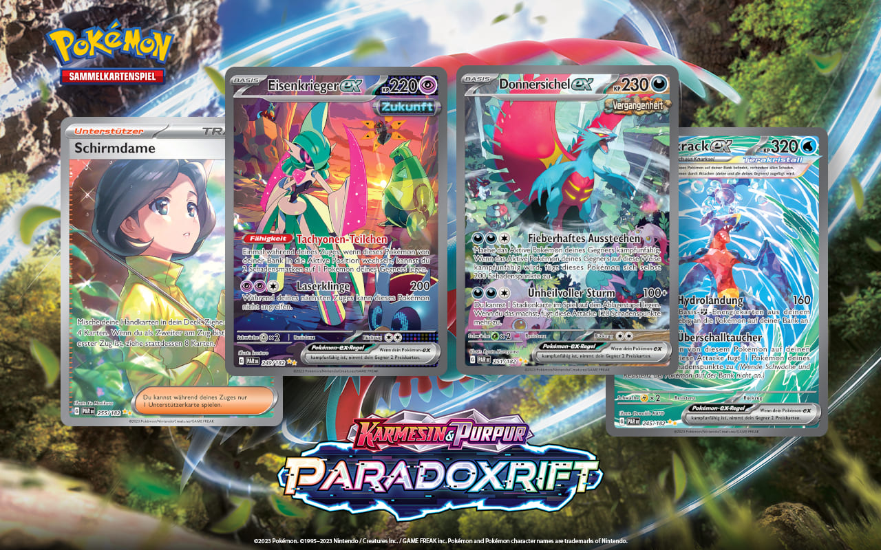 Die 10 wertvollsten Pokémon-Karten aus Paradoxrift! | PokeZentrum