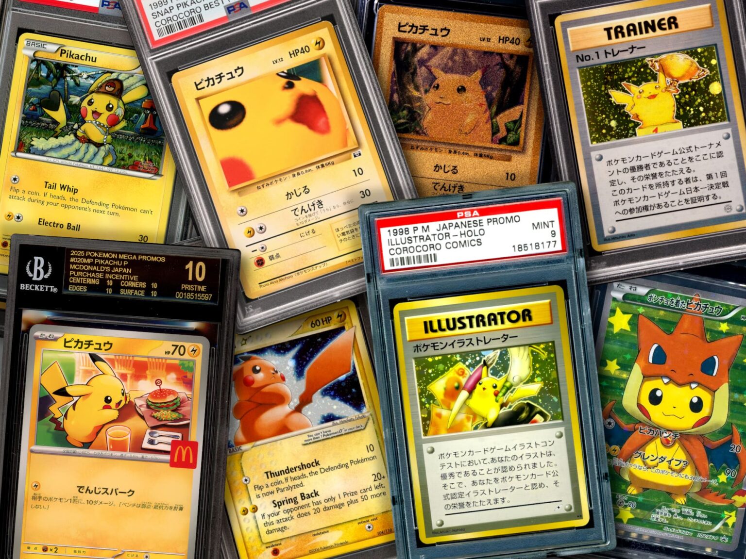 Die 15 wertvollsten Pikachu-Pokémon-Karten aller Zeiten! | PokeZentrum