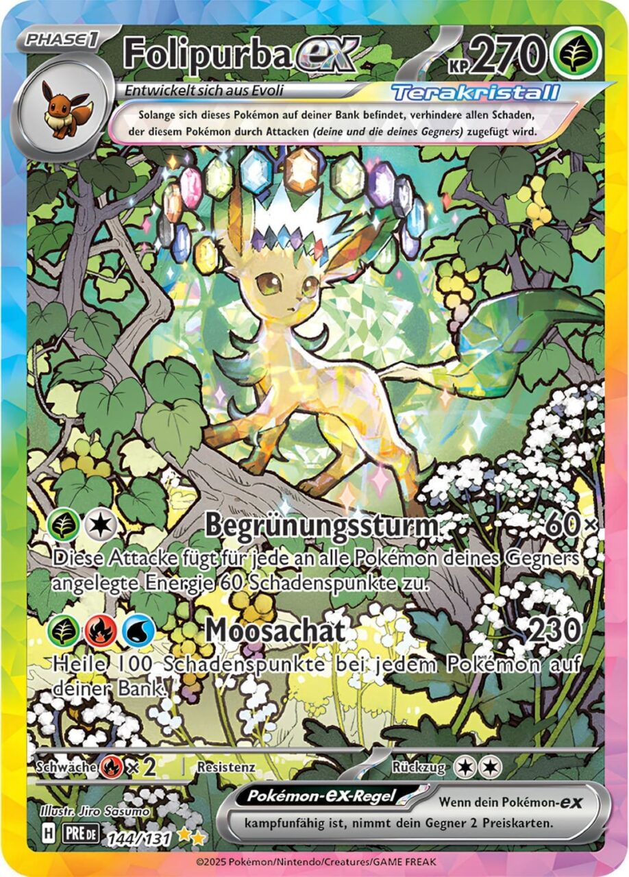 Alle Secret-Rare Pokémon-Karten aus "Prismatische Entwicklungen"! | PokeZentrum