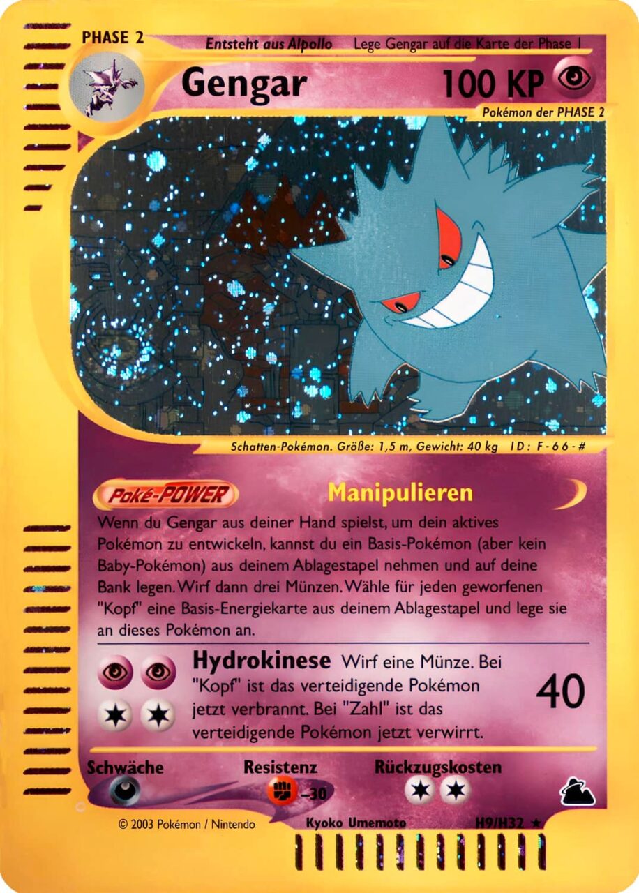 Die 15 wertvollsten Pokémon-Karten von Gengar! | PokeZentrum