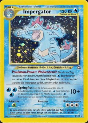 Pokémon "Neo Genesis" Kartenliste und Kartengalerie | PokeZentrum