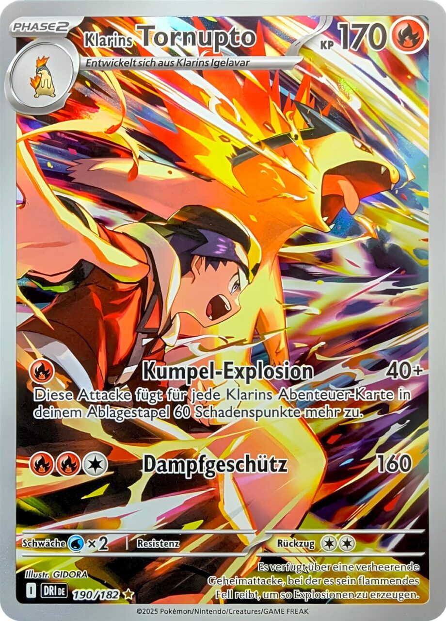 Pokémon Klarins Tornupto Deck: Liste und Strategie-Guide! | PokeZentrum