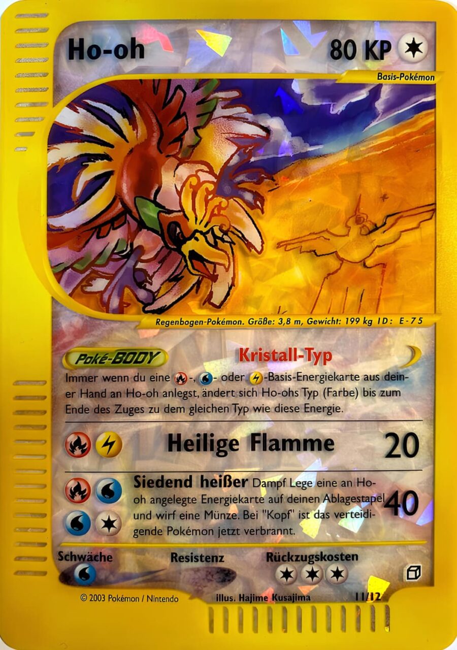 Von Lugia bis Glurak: Alle Kristall-Pokémon-Karten im Überblick ...