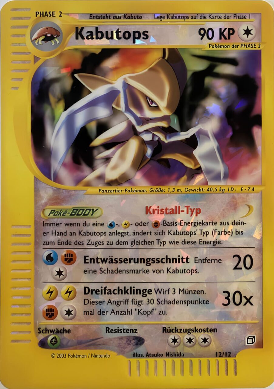Von Lugia bis Glurak: Alle Kristall-Pokémon-Karten im Überblick ...