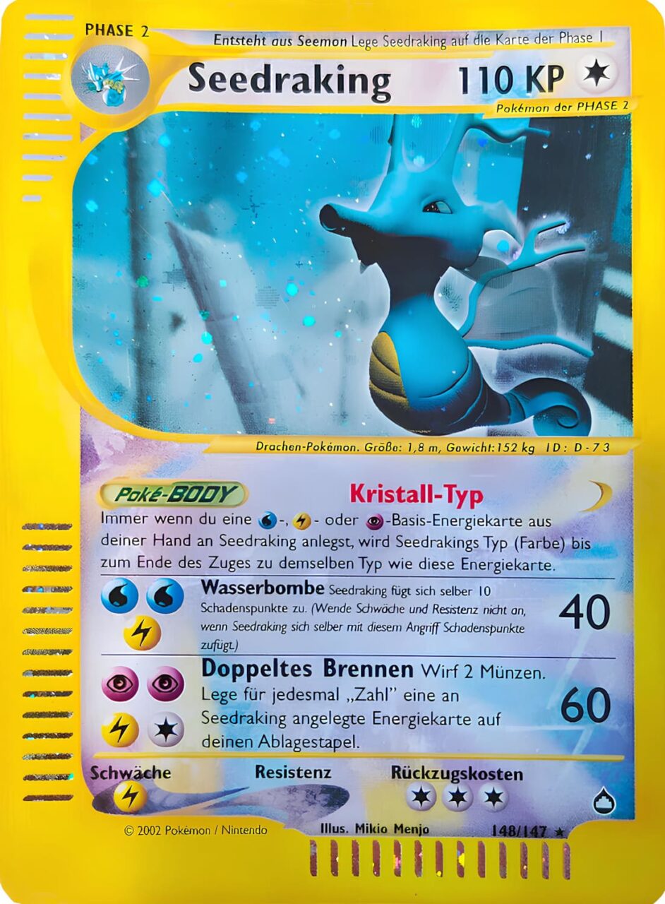 Von Lugia bis Glurak: Alle Kristall-Pokémon-Karten im Überblick ...