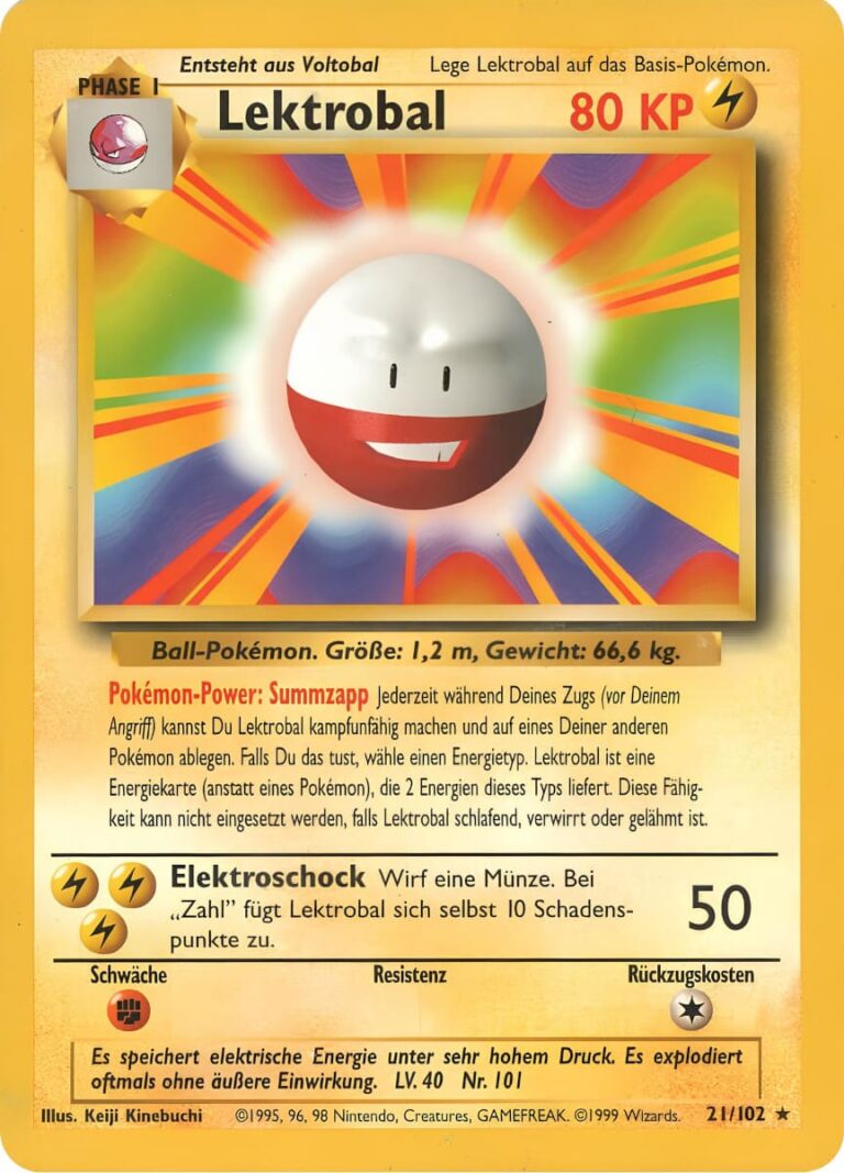 Pokémon Basis-Set Kartenliste und Kartengalerie! | PokeZentrum