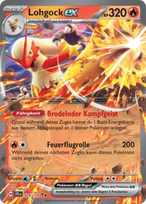 Entdecke die neue Pokémon "Lohgock-ex Spezial-Kollektion"! | PokeZentrum