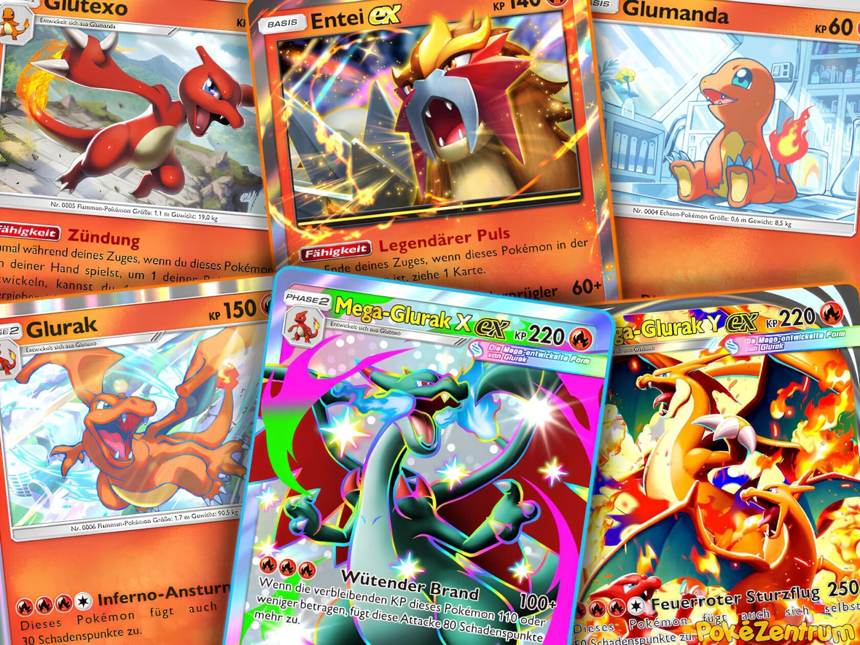 Mega-Glurak Y-ex Deck: Anleitung und Liste für Pokémon TCG Pocket ...