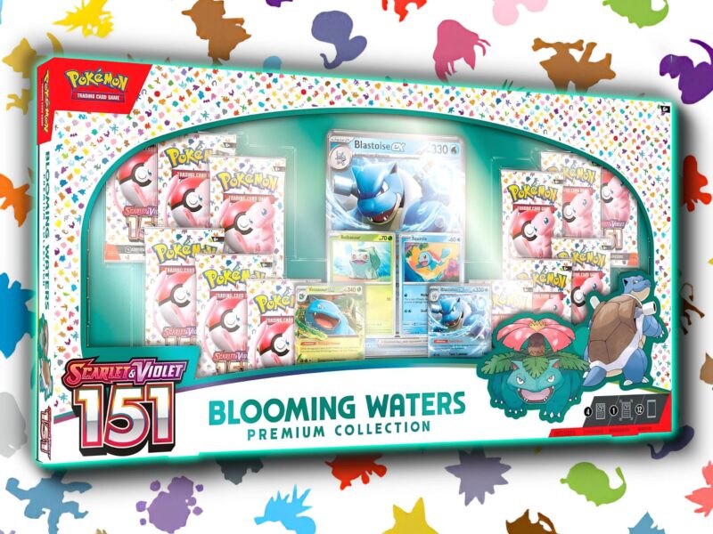 Pokémon 151 "Blooming Waters Premium Collection" offiziell enthüllt ...