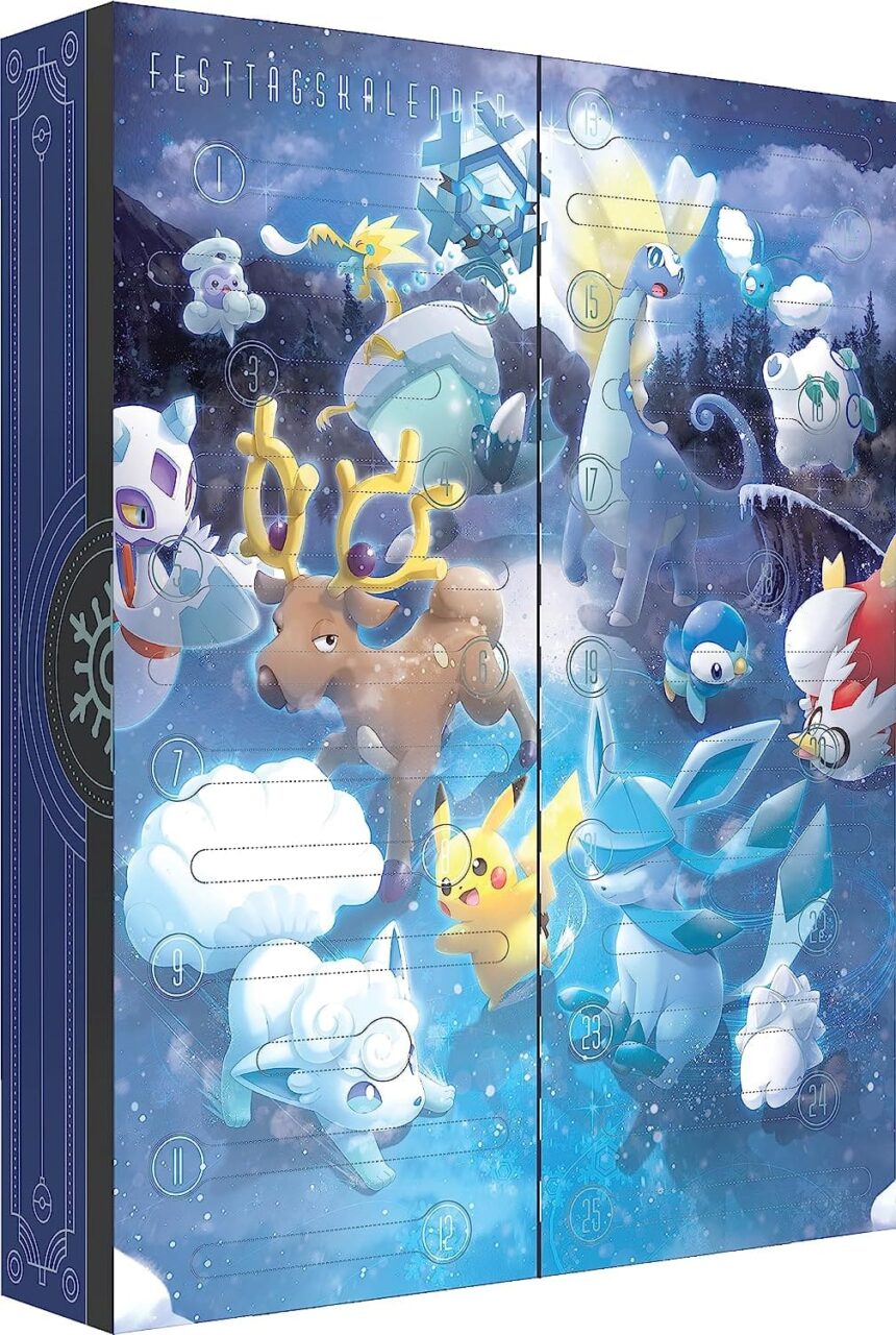 Pokémon-Karten Adventskalender 2023 ab sofort verfügbar! | PokeZentrum