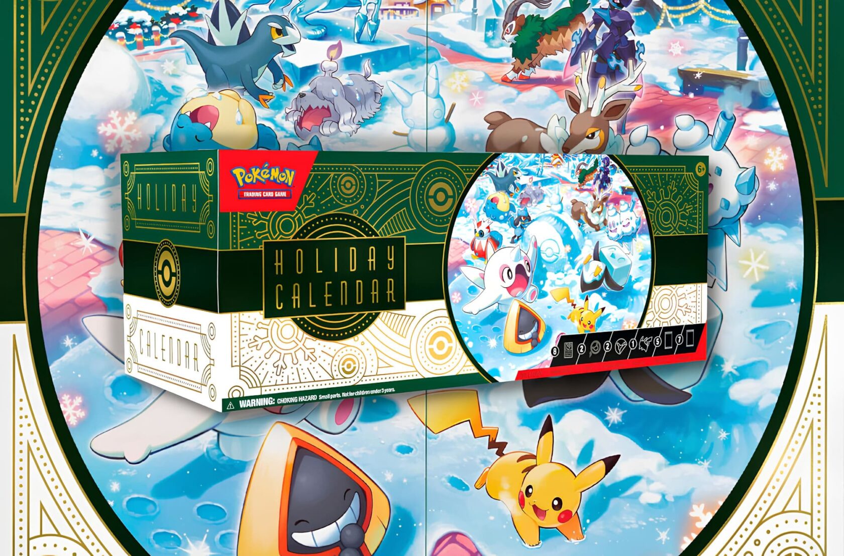 Pokémon-Sammelkartenspiel: Adventskalender 2024 vorgestellt! | PokeZentrum