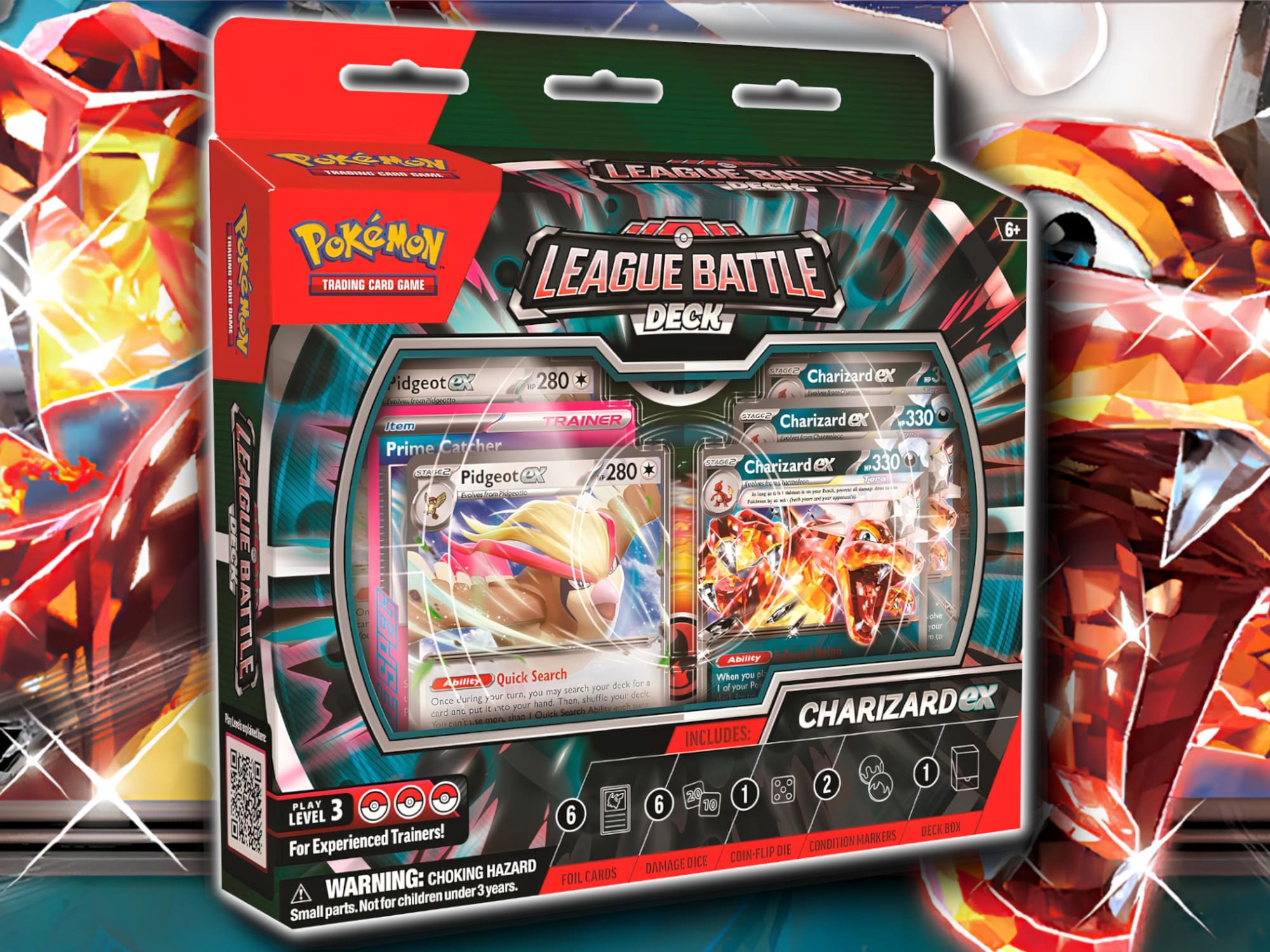 Pokémon "Glurak-ex Liga-Kampfdeck" erscheint im November! | PokeZentrum