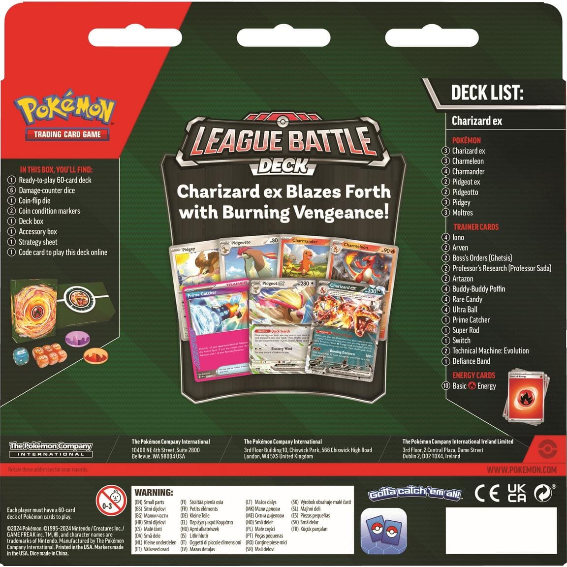 Pokémon "Glurak-ex Liga-Kampfdeck" erscheint im November! | PokeZentrum