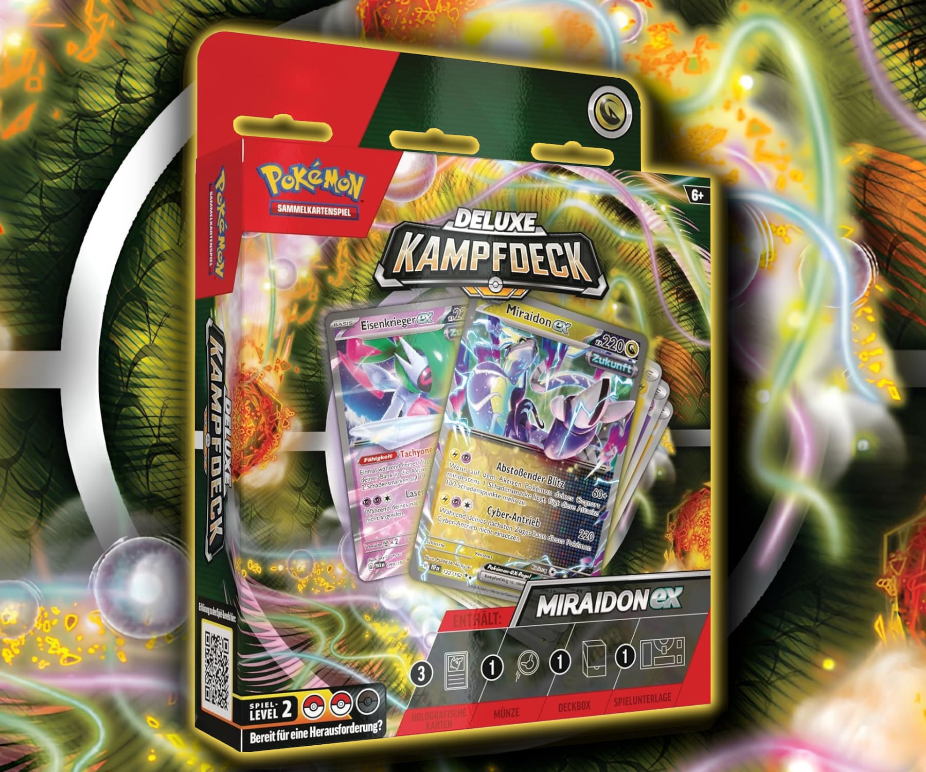 Entdecke die neuen Deluxe-Kampfdecks mit Koraidon-ex und Miraidon-ex ...