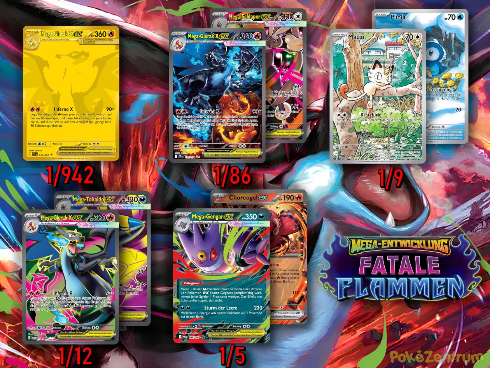 Pokémon "Fatale Flammen": Pull-Rates enthüllt! | PokeZentrum