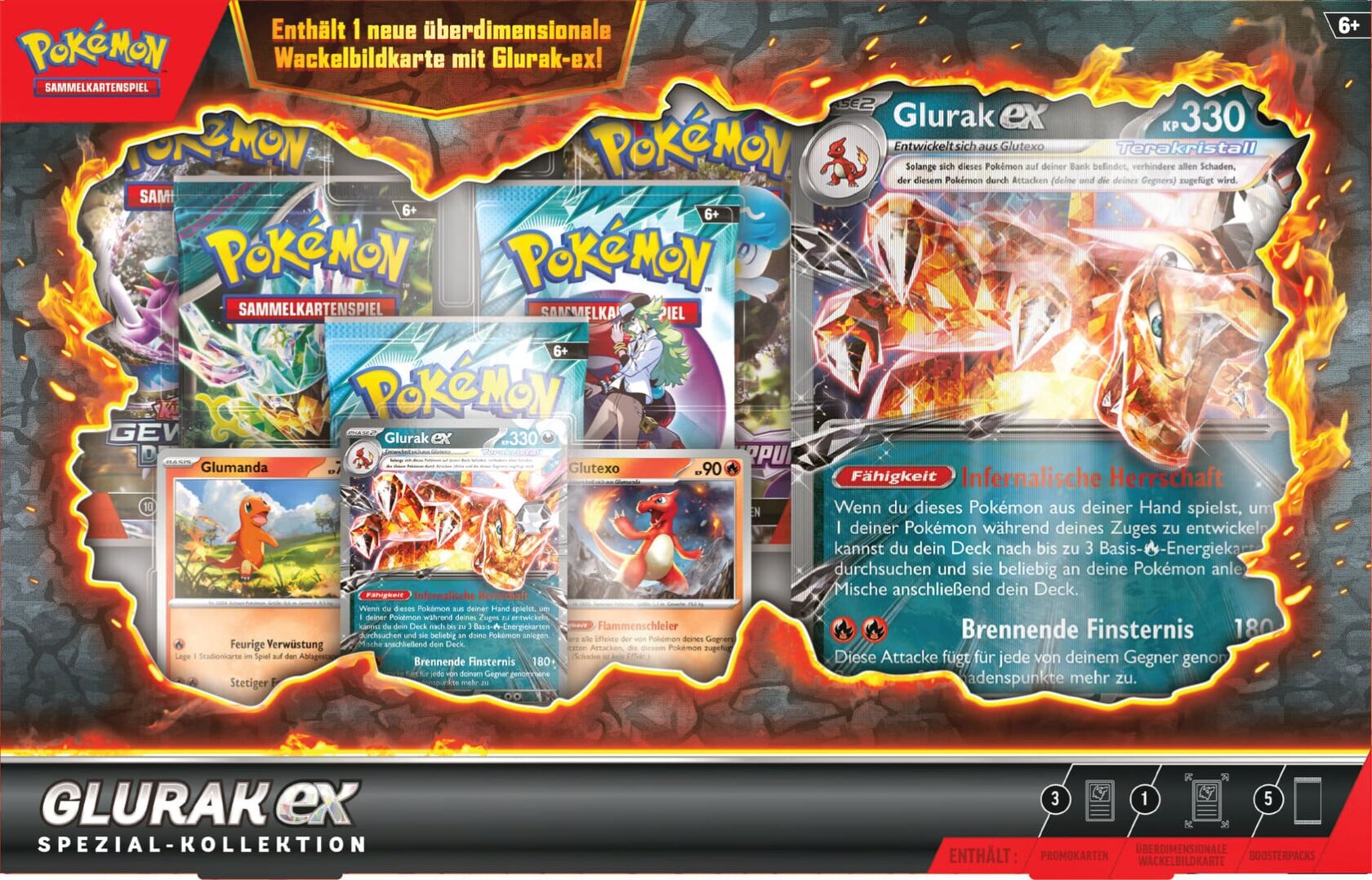 Entdecke die neue Pokémon "Glurak-ex Spezial-Kollektion"! | PokeZentrum