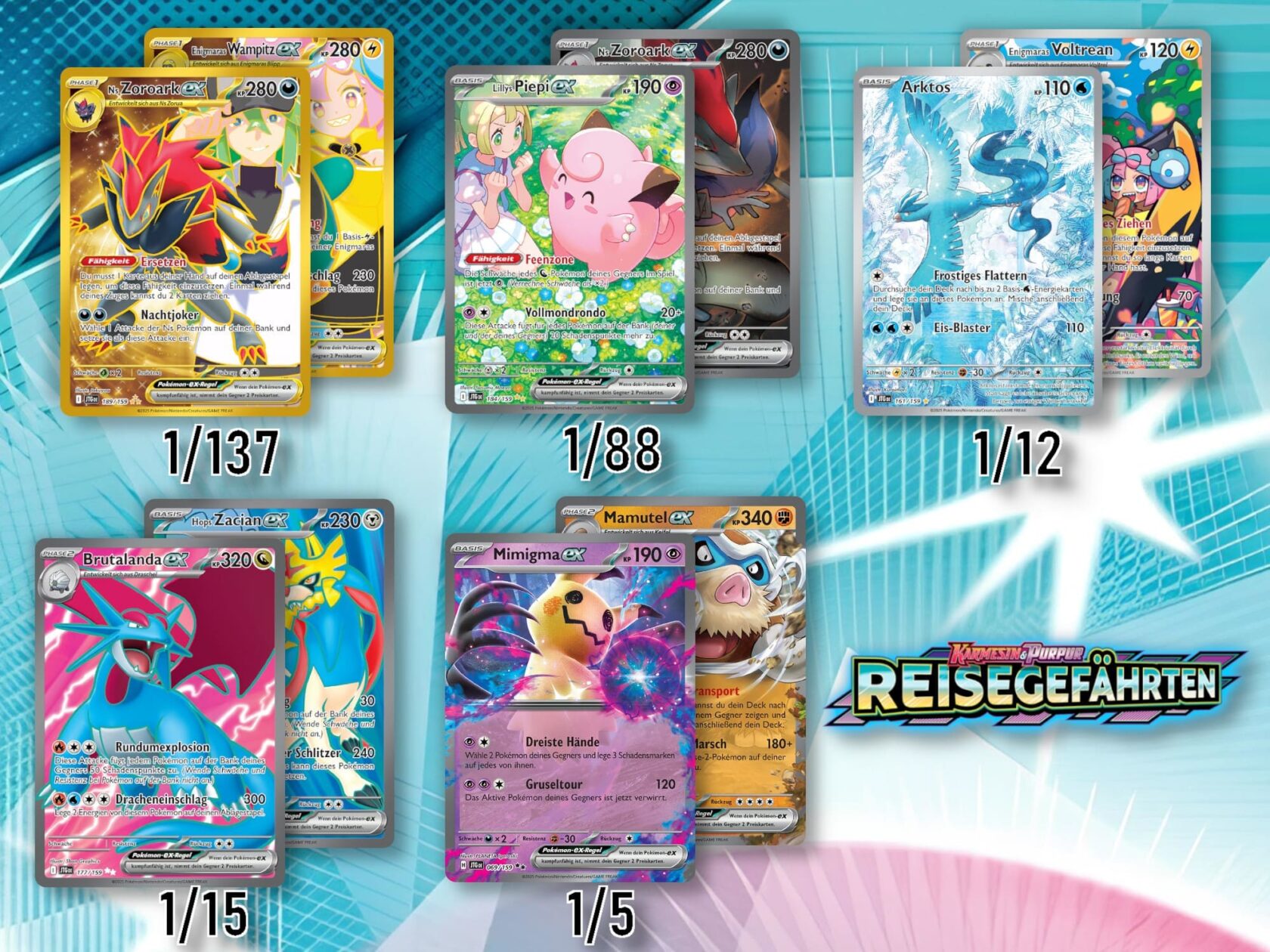 Pokémon „Reisegefährten“: Pull-Rates enthüllt! | PokeZentrum