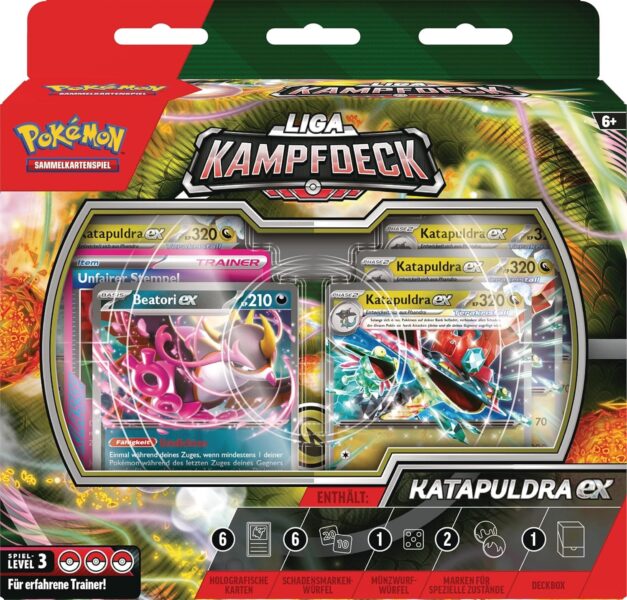 Entdecke das neue Pokémon-Liga-Kampfdeck mit Katapuldra-ex! | PokeZentrum