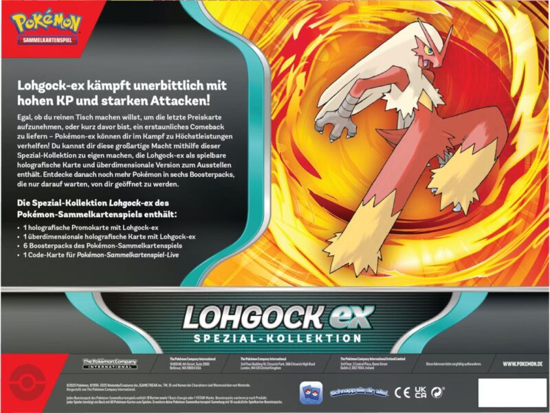 Entdecke die neue Pokémon "Lohgock-ex Spezial-Kollektion"! | PokeZentrum