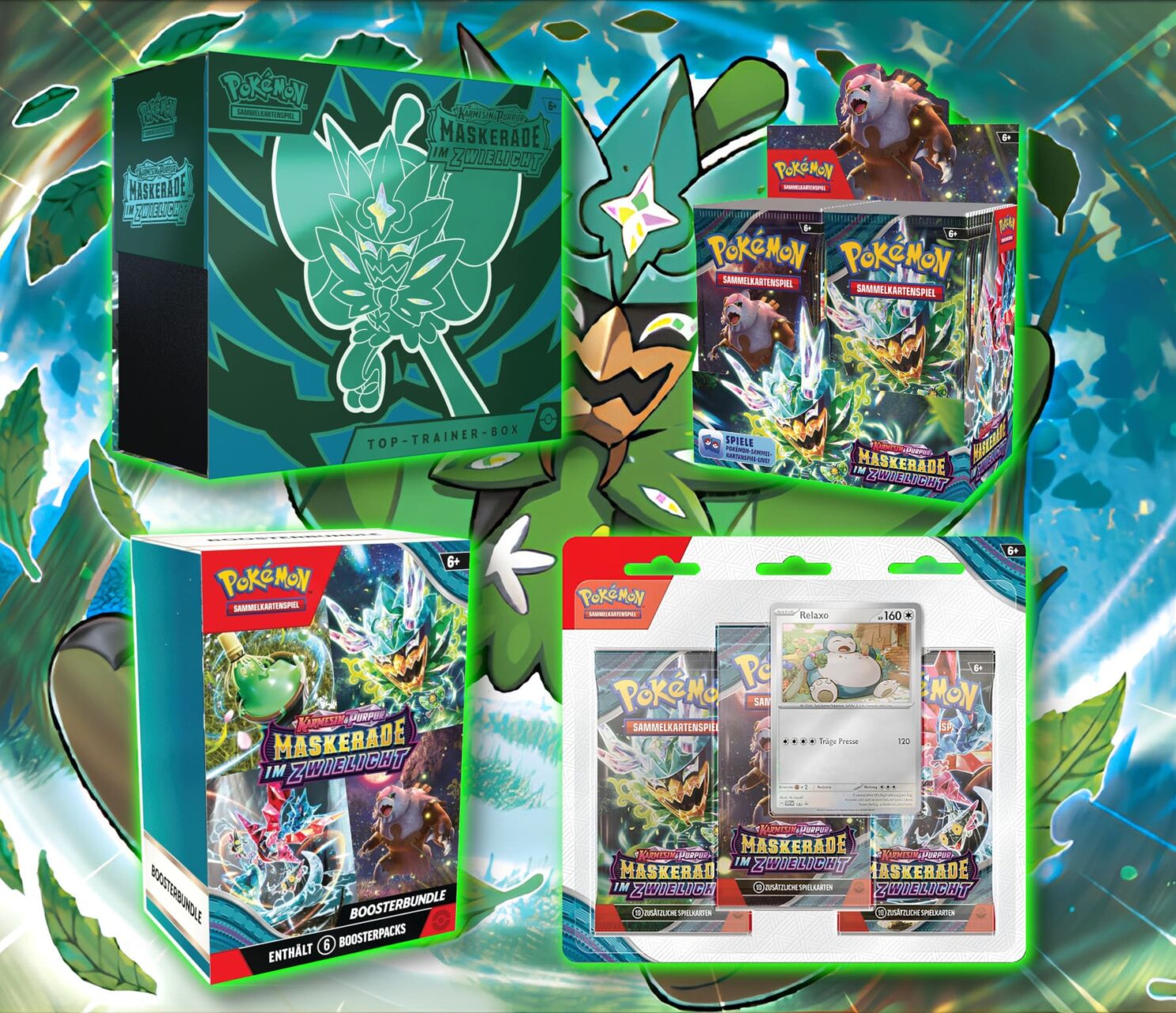 Pokémon "Maskerade im Zwielicht" kaufen - Produktübersicht | PokeZentrum