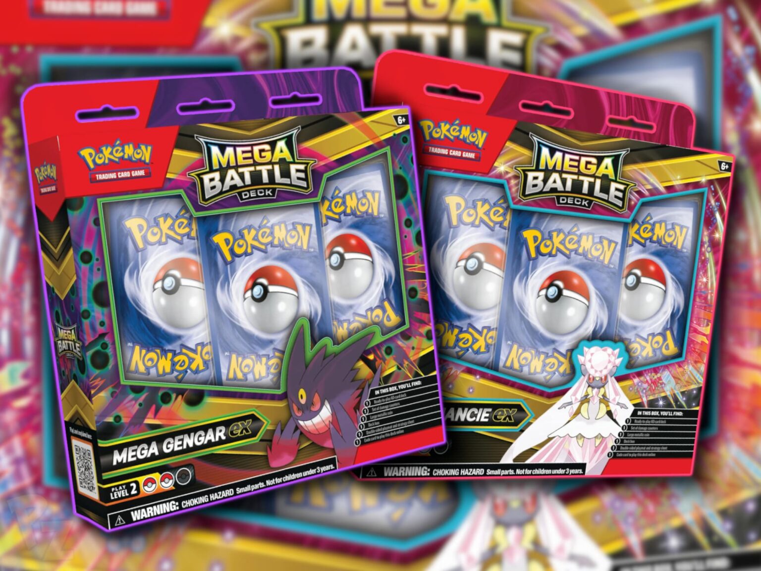 Pokémon "Mega Battle Decks" mit Gengar und Diancie enthüllt! | PokeZentrum