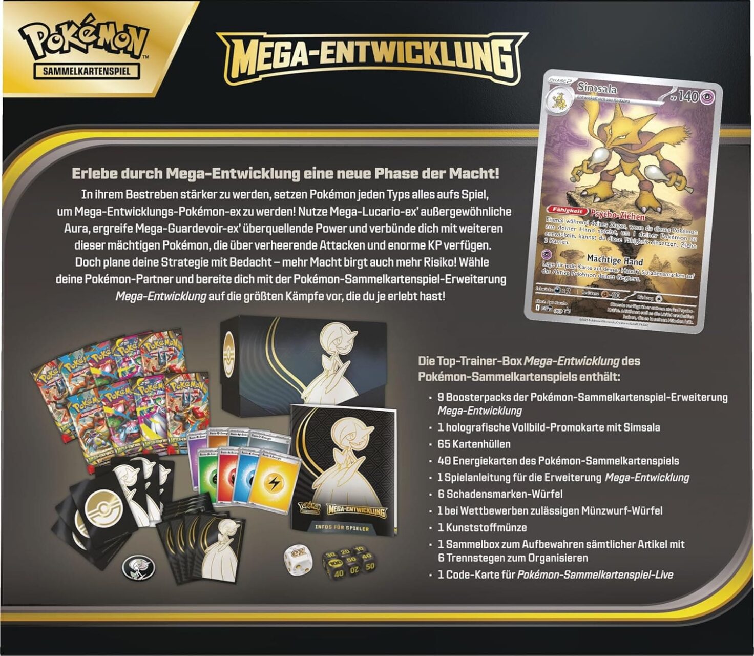 Entdecke die neue Top-Trainer-Box für Pokémon "Mega-Entwicklung"! | PokeZentrum