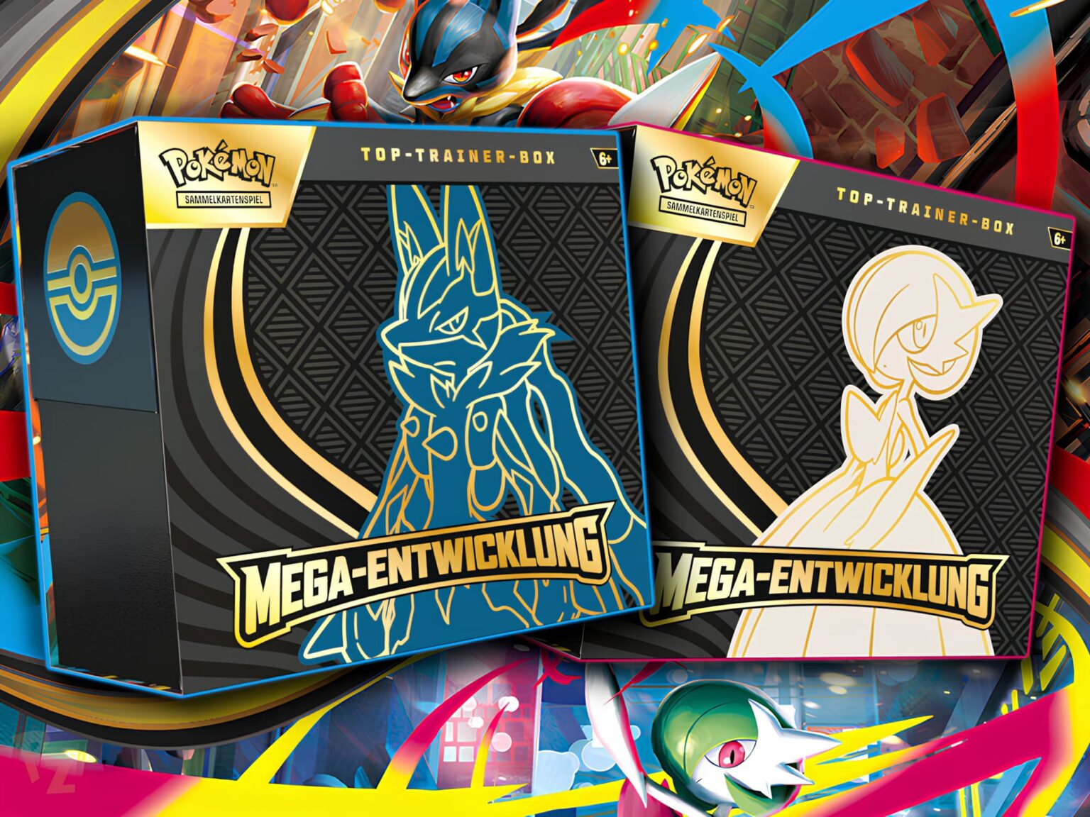 Entdecke die neue Top-Trainer-Box für Pokémon "Mega-Entwicklung"! | PokeZentrum