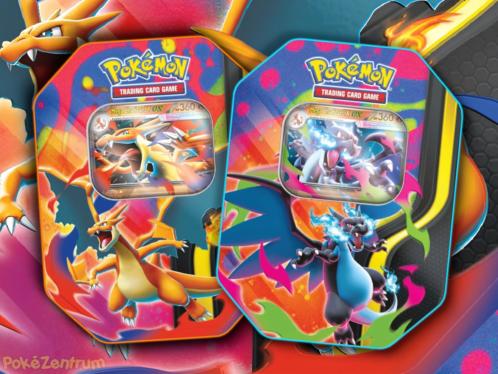Pokémon "Mega-Glurak Tin-Box" angekündigt! | PokeZentrum