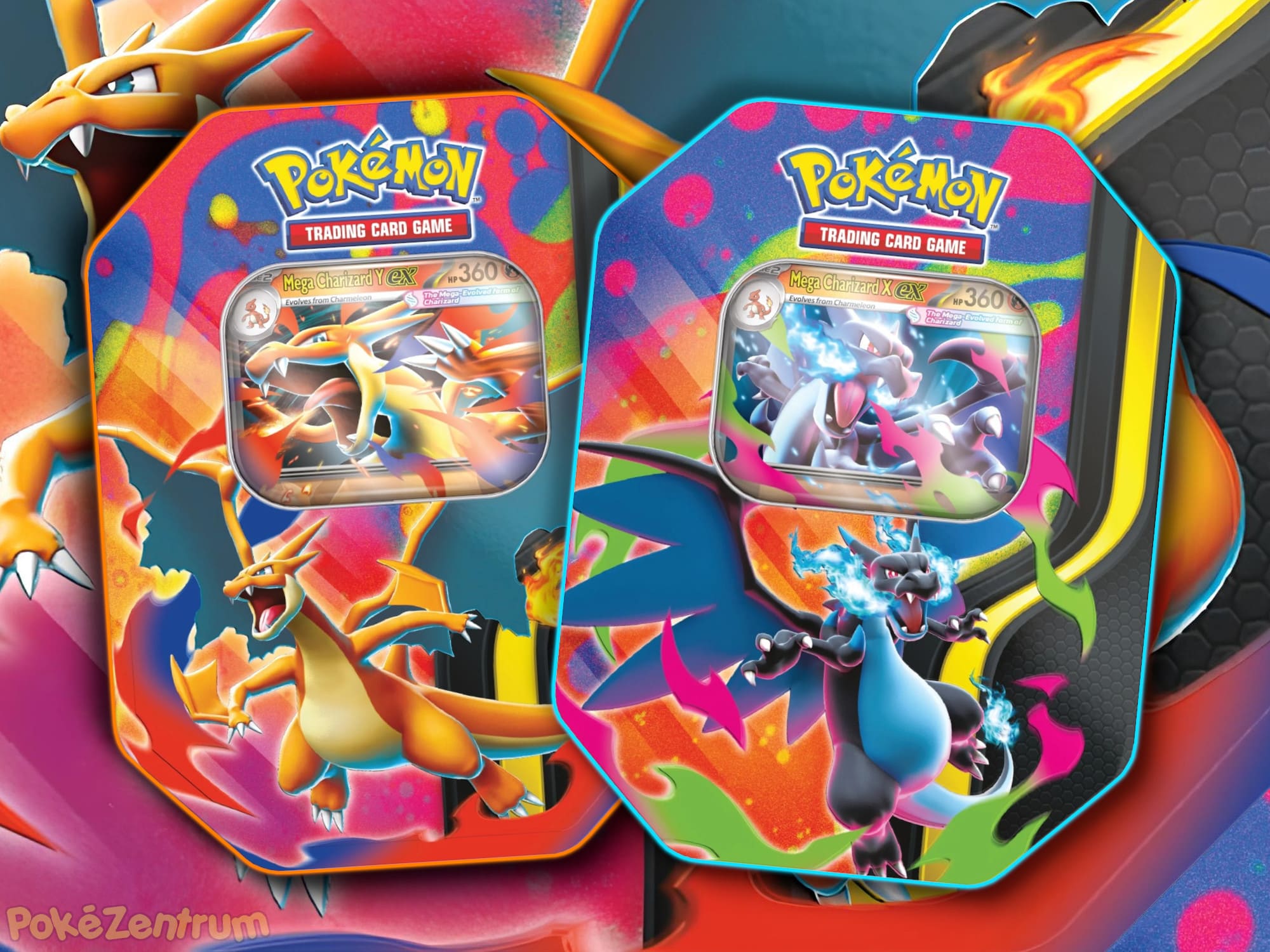 Pokémon "Mega-Glurak Tin-Box" angekündigt! | PokeZentrum