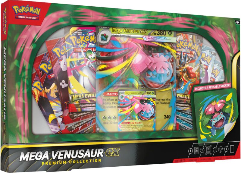 Pokémon "Mega Venusaur ex Premium Collection" angekündigt! | PokeZentrum