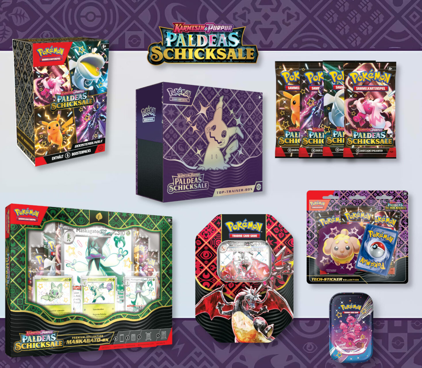 Pokémon "Paldeas Schicksale" kaufen - Produktübersicht | PokeZentrum