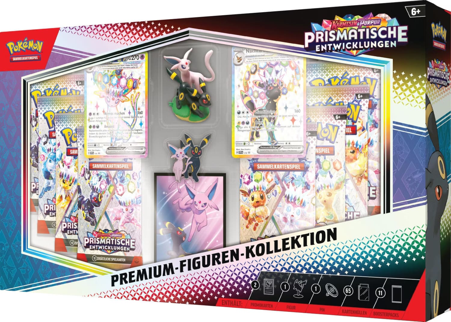 Entdecke die Pokémon "Prismatische Entwicklungen: Premium-Figuren-Kollektion"! | PokeZentrum
