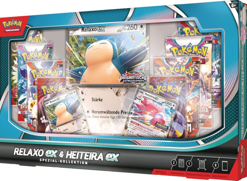 Pokémon „Relaxo-ex & Heiteira-ex Spezial-Kollektion“ enthüllt ...