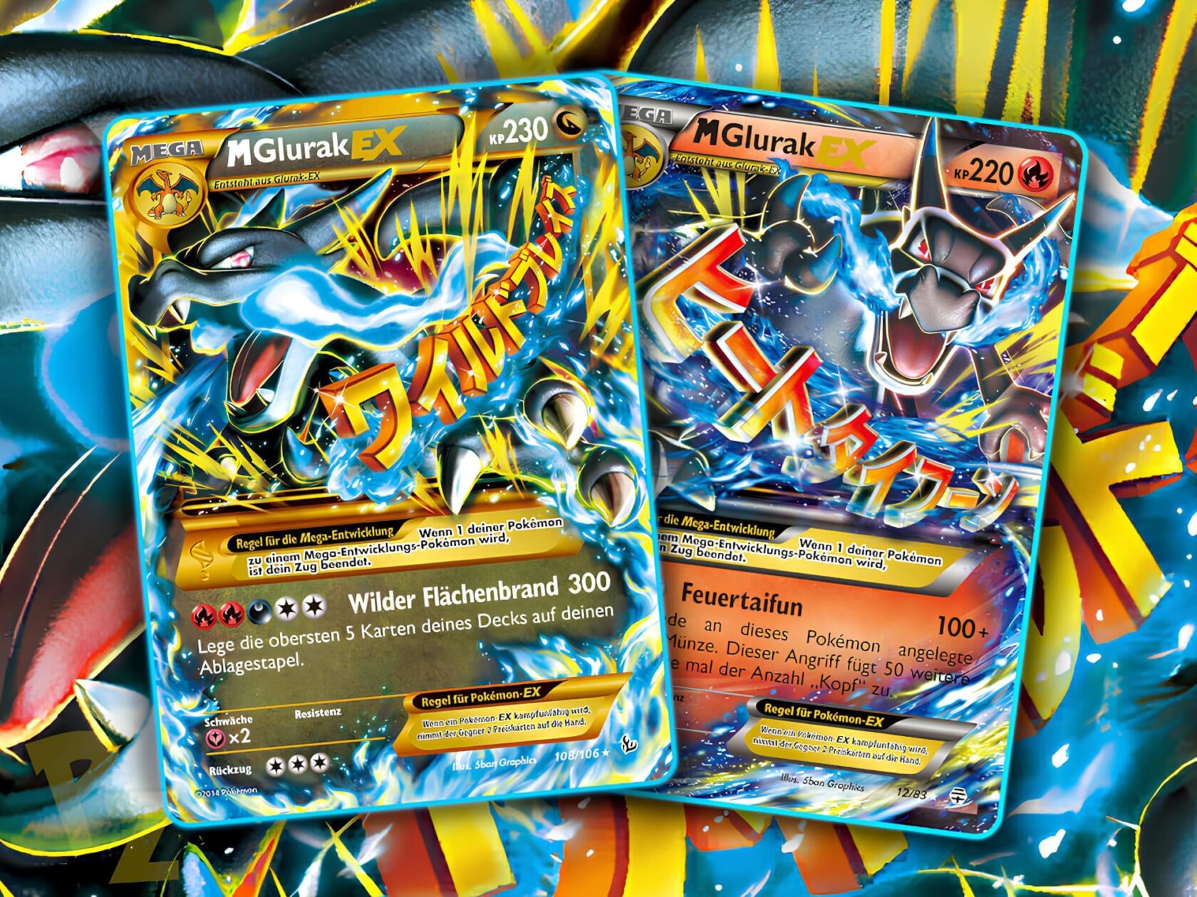 Pokémon-Set "Inferno X" erscheint im September - enthält Mega-Glurak ...