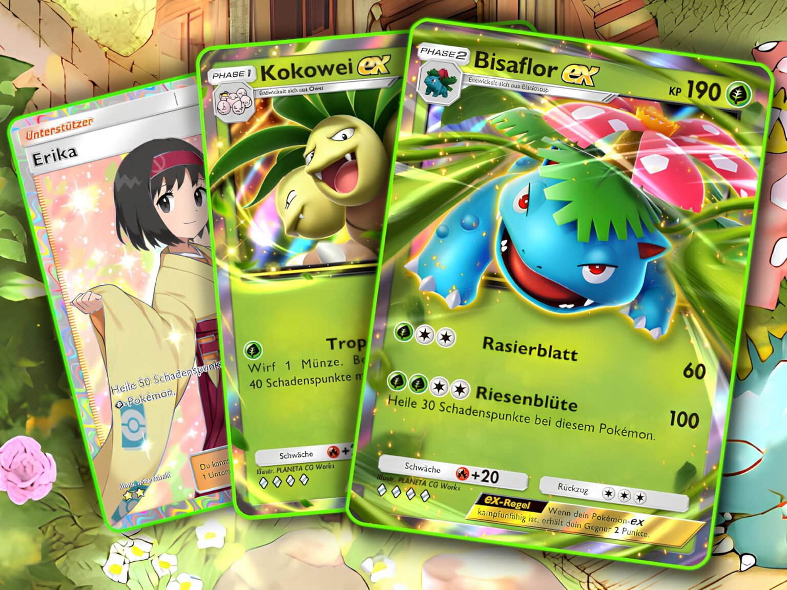 Pokémon-TCG-Pocket: Bisaflor-ex Deck – Anleitung und Strategie-Guide ...