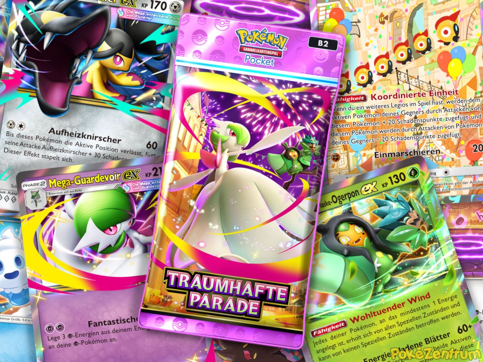 Pokémon TCG Pocket: Neues Set B2 "Traumhafte Parade" offiziell ...