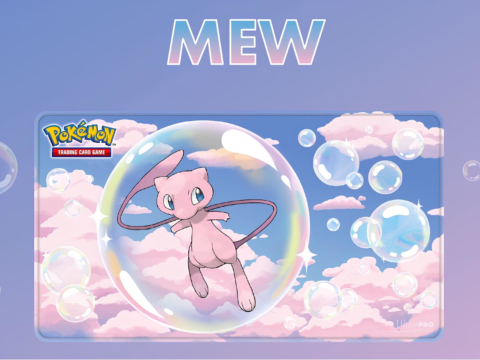 Ultra PRO Pokémon: "Mew Mythical Foil Playmat" angekündigt! | PokeZentrum